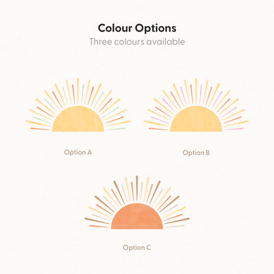 Rising Sun Wall Decal – SirFace Graphics