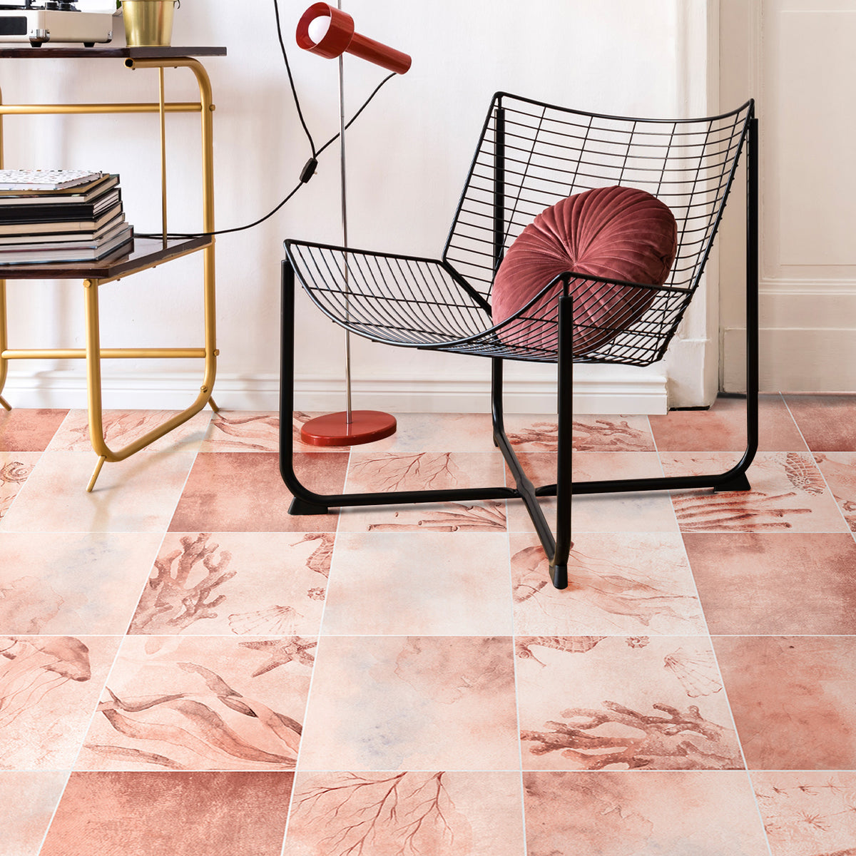 Underwater Coral Adhesive Vinyl Floor Panel – SirFace Graphics