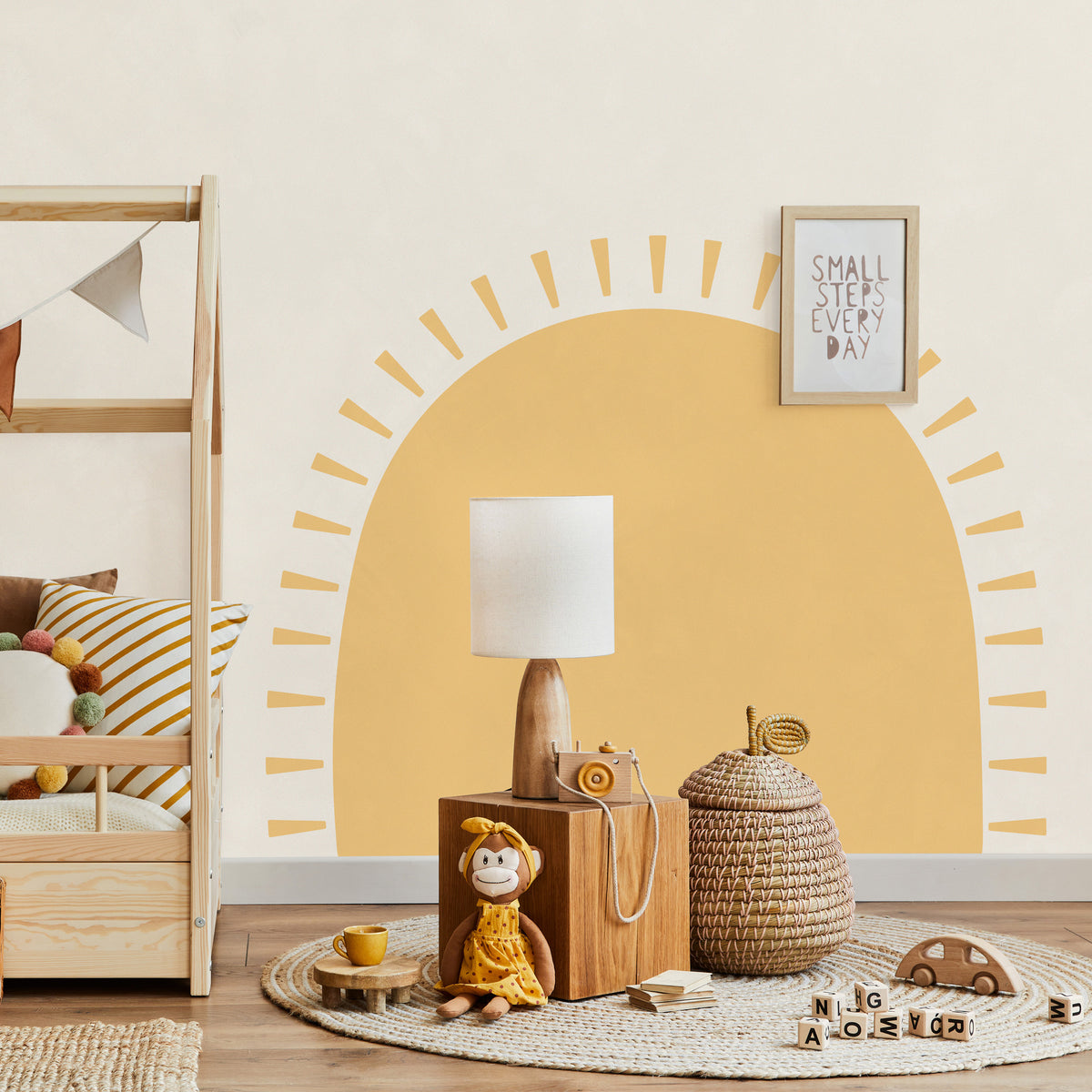 Half Sun Wall Decal – SirFace Graphics