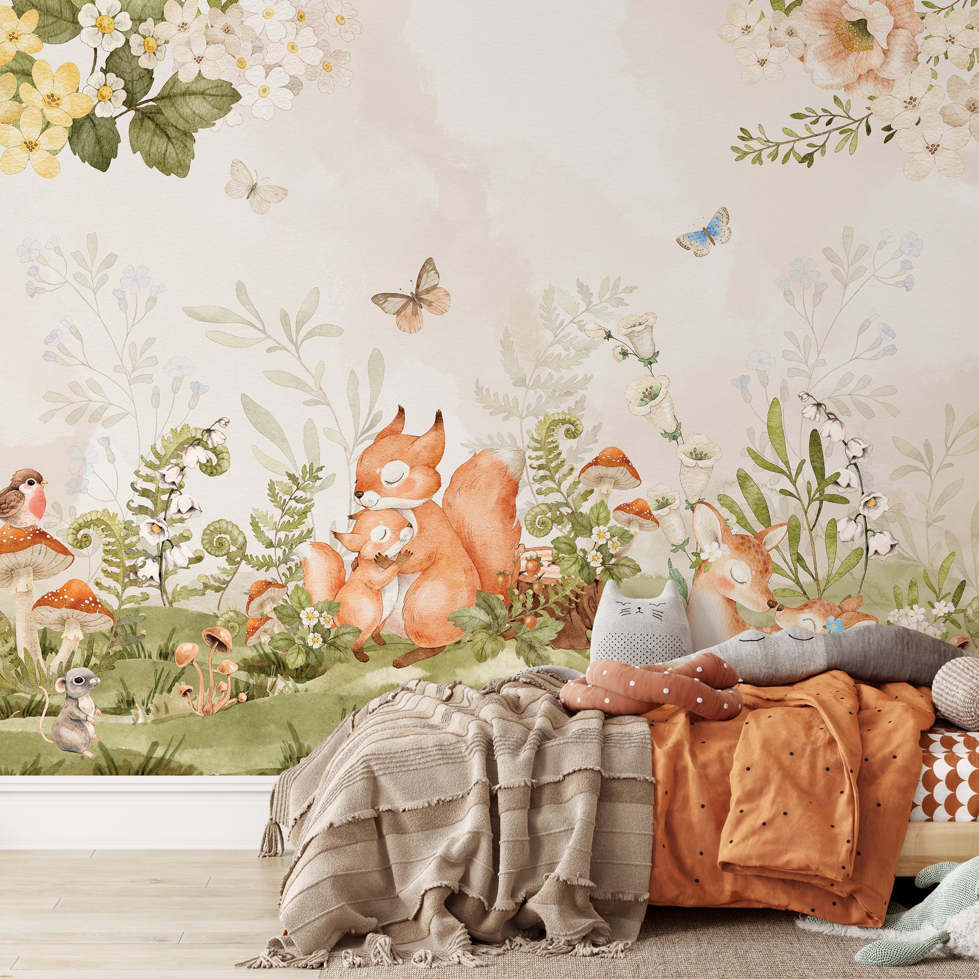 Forest Friends Wall Mural – SirFace Graphics